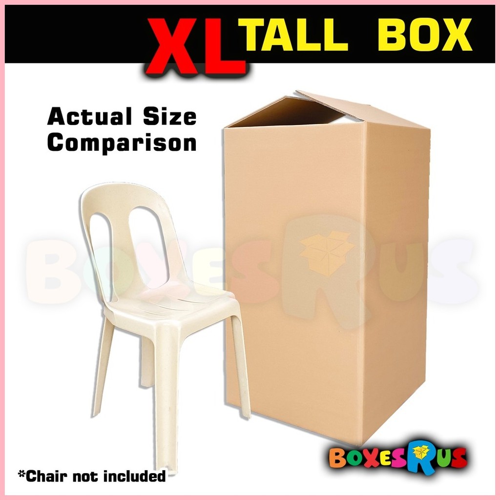 Extra Large TALL Balikbayan Storage Moving Box 20 x 20 x 36 inches ...