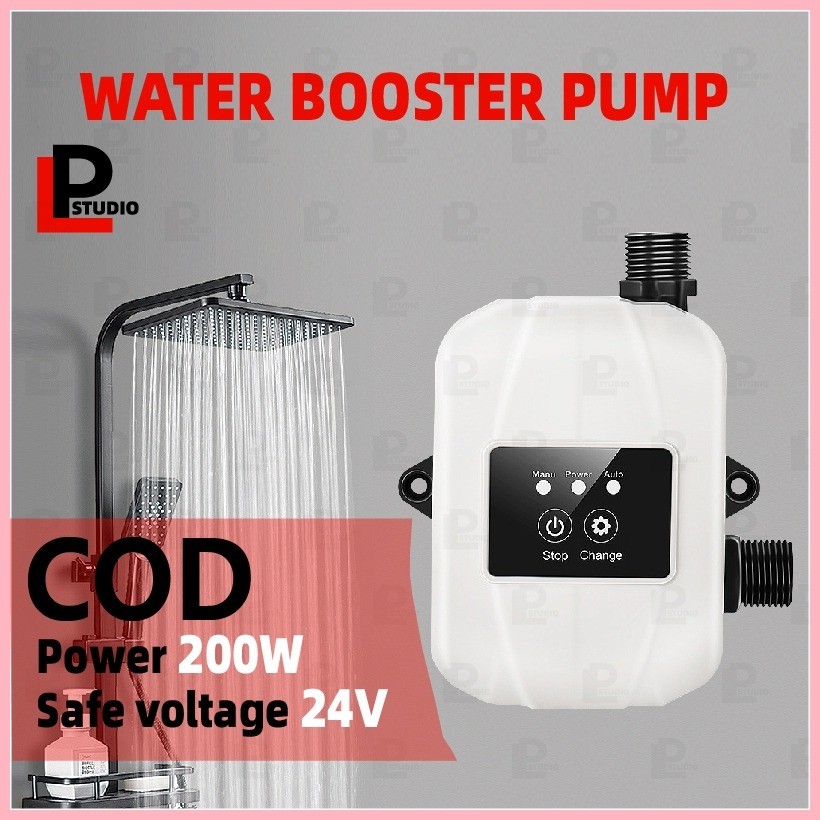 Water pump Shower Water Booster Pump Pressure Washer Pump 200W Auto for ...