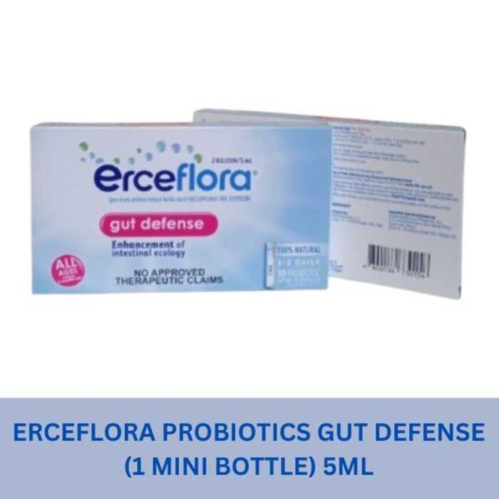ERCEFLORA PROBIOTICS GUT DEFENSE (1 MINI Bottle) 5Ml 3 | Shopee Philippines