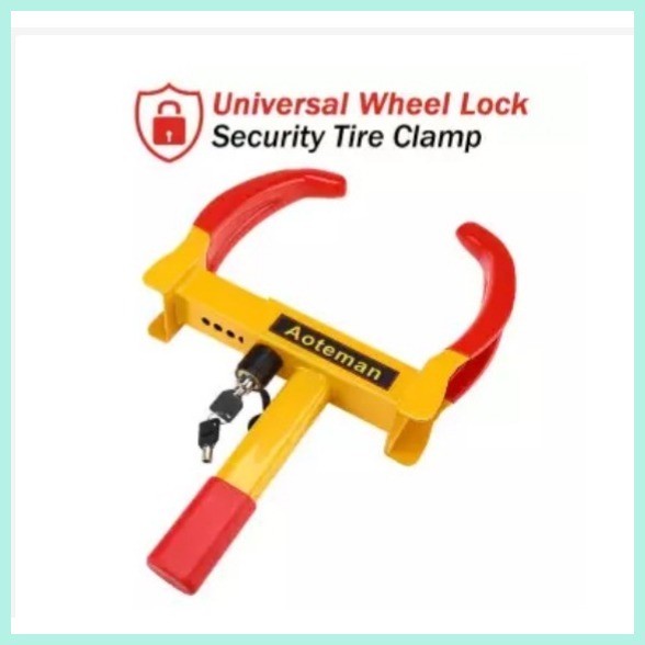Automobile tire lock, wheel lock, steel wheel lock, car anti-theft lock ...