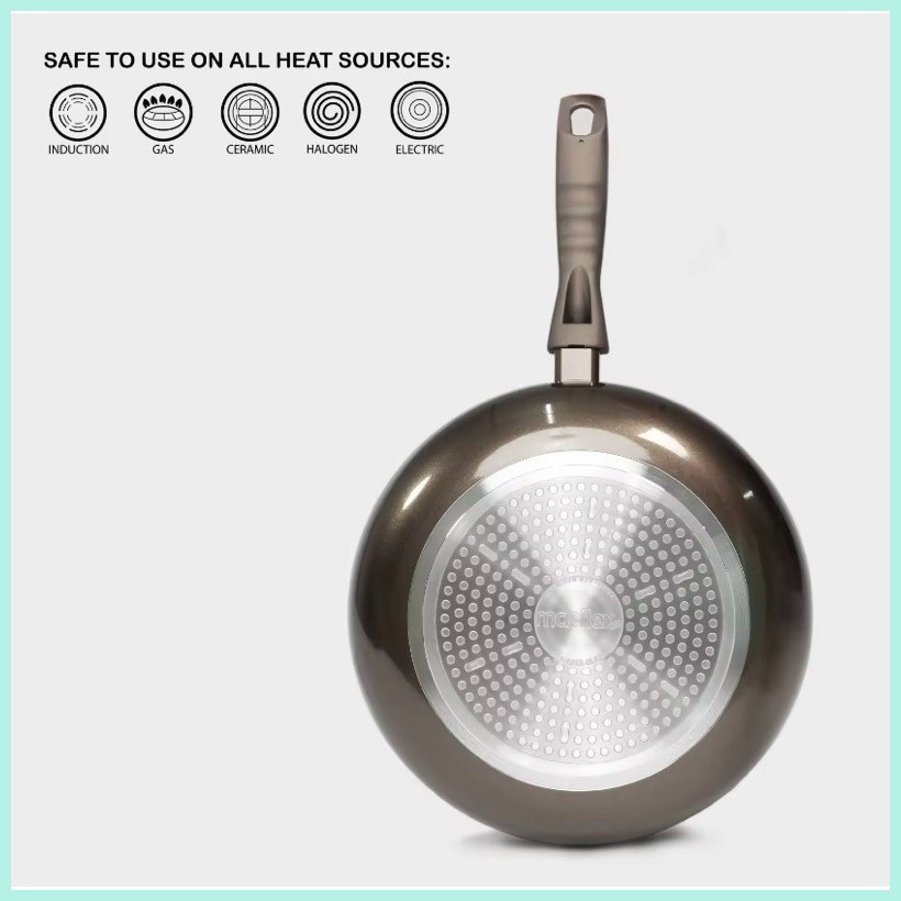 Masflex 20-28 cm Master Class Induction Non- Stick Frying Pan | Shopee ...