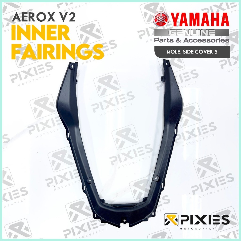 YAMAHA AEROX V2 INNER FAIRINGS, FOOTBOARD LEGSHIELD TAIL COVER PANEL ...