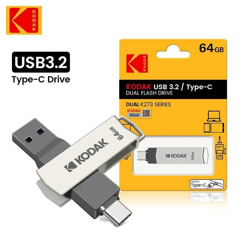 5B USB 3.2 Flash Drive Ultra Dual 64Gb Type-C Sdddc4 Usb3.2 Pendrive 64G Metal OTG 3. Usb3 ...