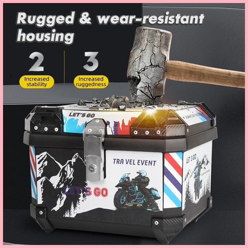 SOARFLY Top Box Accessories Trunkbox Motor Aluminium Stainless Steel ...