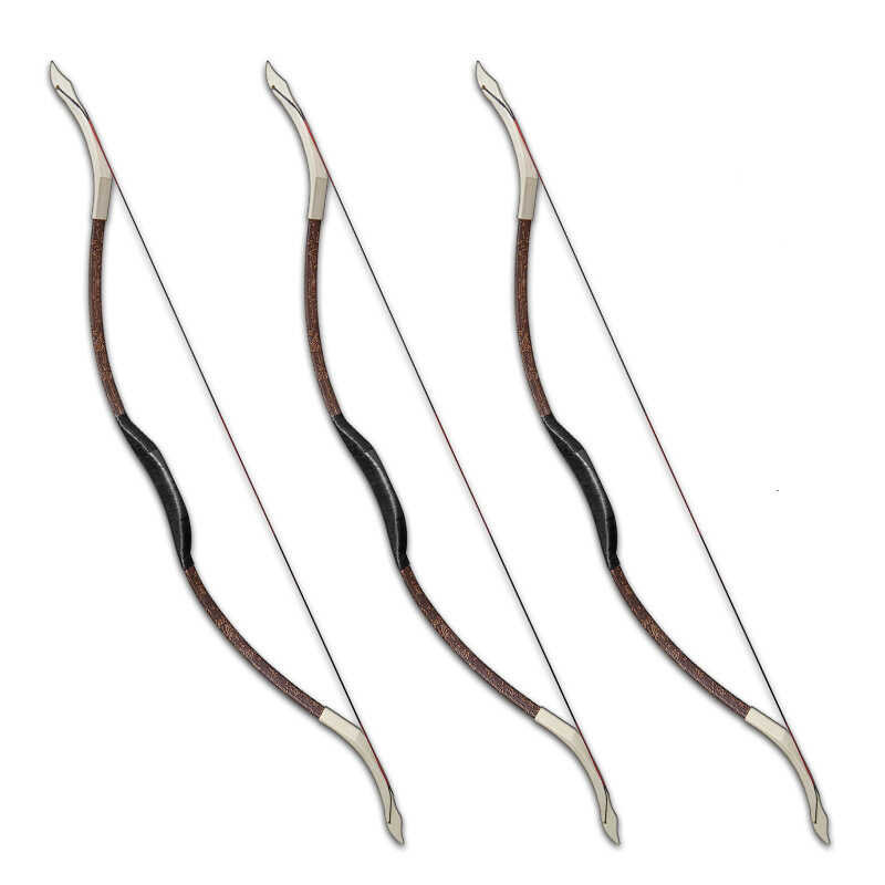 Traditional Bow and Arrow Set Ancient Qing Dynasty Bow Imitation Wood ...