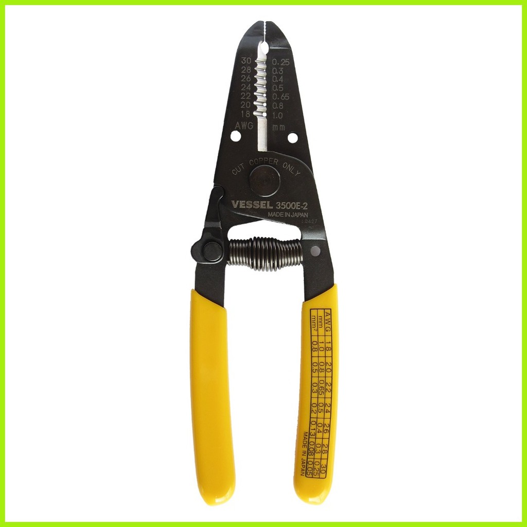 VESSEL Wire stripper 3500E series - for stranded and solid wires ...