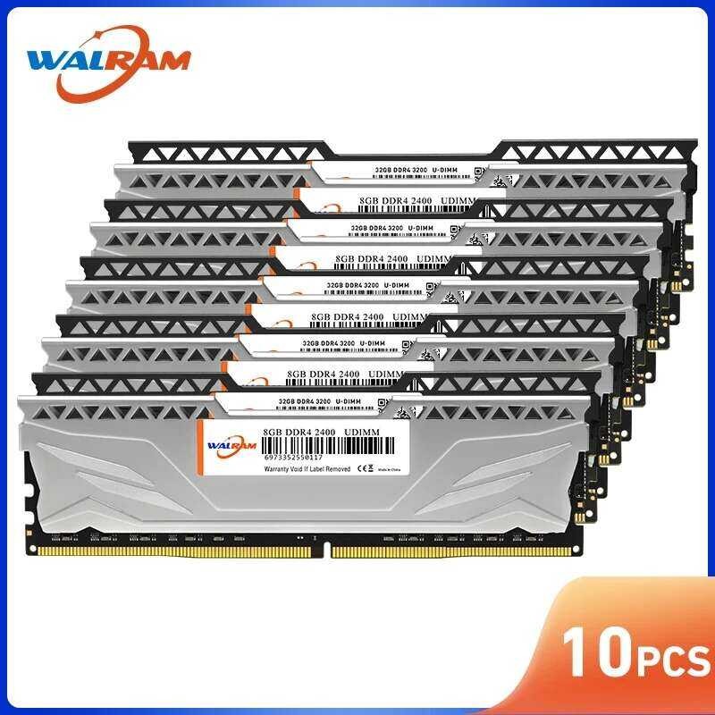W 10Pcs WALRAM RAMS Ddr3 4Gb 8Gb 16Gb Desop Memory Udimm 2133 2400 2666 ...