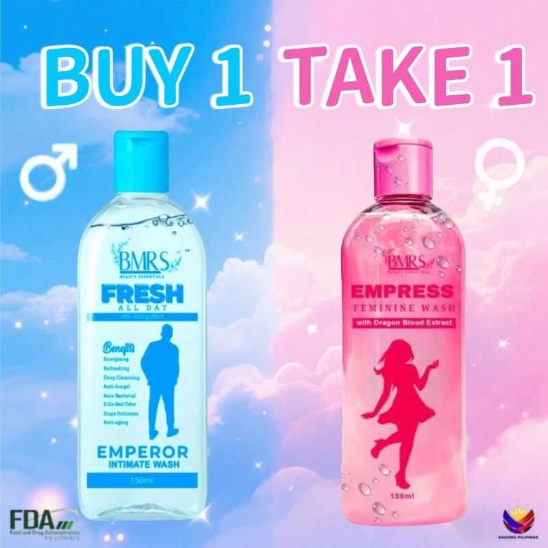 Buy1take1 BMRS Fresh All Day Emperor/Empress Intimate Wash 150Ml ...