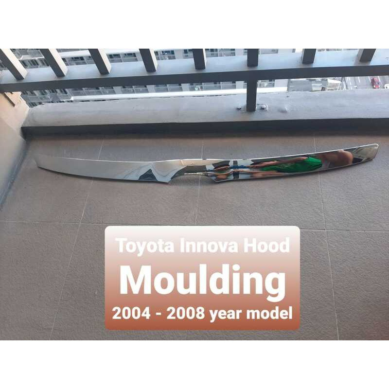 Toyota Innova Hood Moulding 2004 - 2008 Year Model | Shopee Philippines