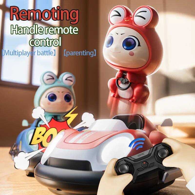 Y7 2.4G Remote Control nent Intelligent Battle Bumper Car Parent Child ...