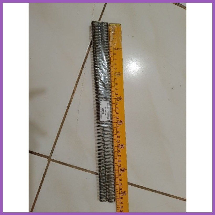 ๑ FRONT FORK SPRING SET 2PCS (MIO,RUSI,TMX,BARAKO,XRM,WAVE,CG) | Shopee ...
