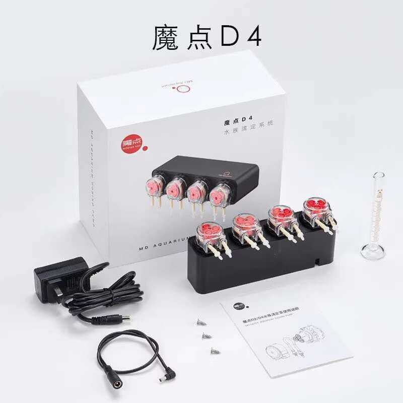 Magic Point D2 D4 Aquarium 2 4 Heads Marine Peristaltic Pump Grass Tank ...
