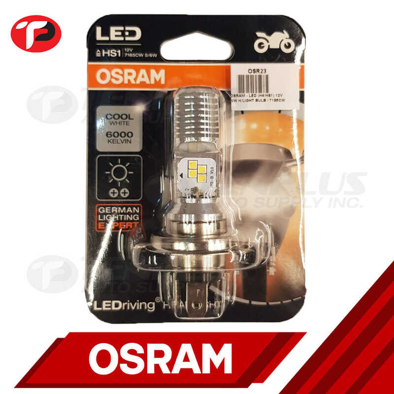 Osram LED H4 Hs1 5/6W Motorcycle | Shopee Philippines