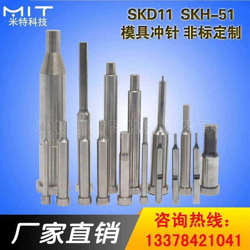 SPC Concave-Convex Mold Thimble T-Punch Shoulderless A-Punch Three ...