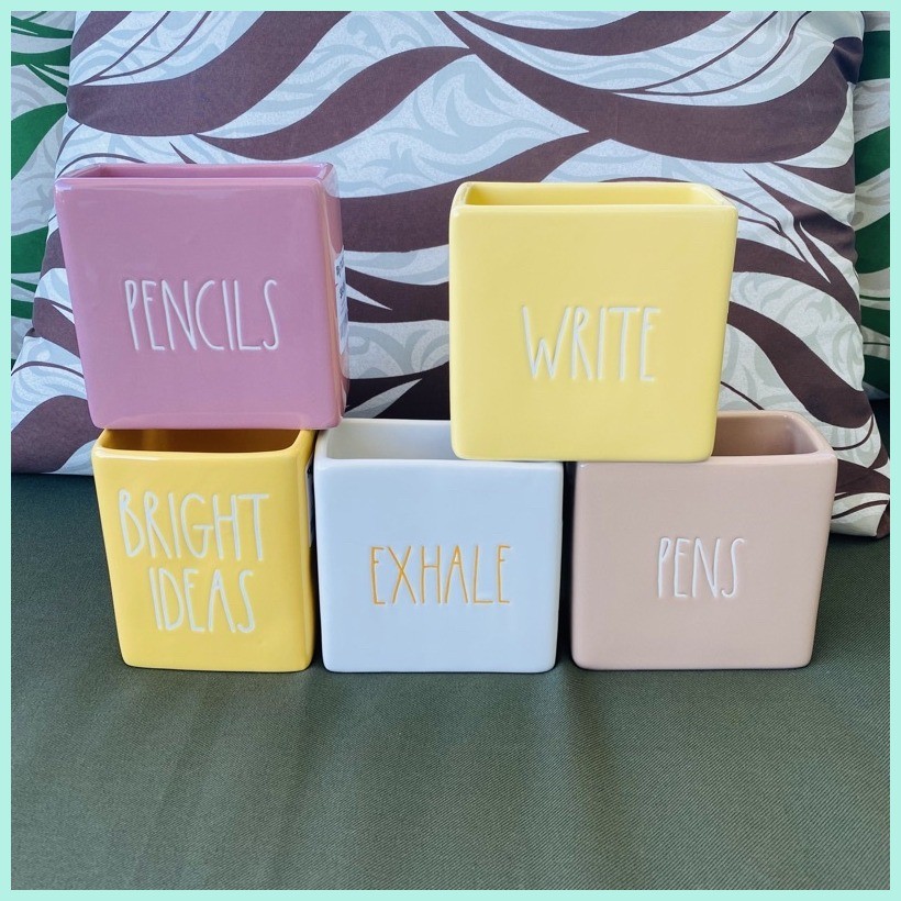 RAE DUNN Stationery Office Study Desk Items | Shopee Philippines