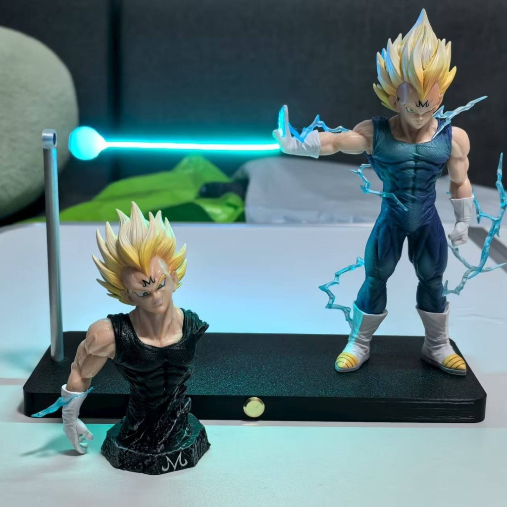 Dragon Ball Demonized Vegeta Night Light Turtle Style Qigong Goku's ...