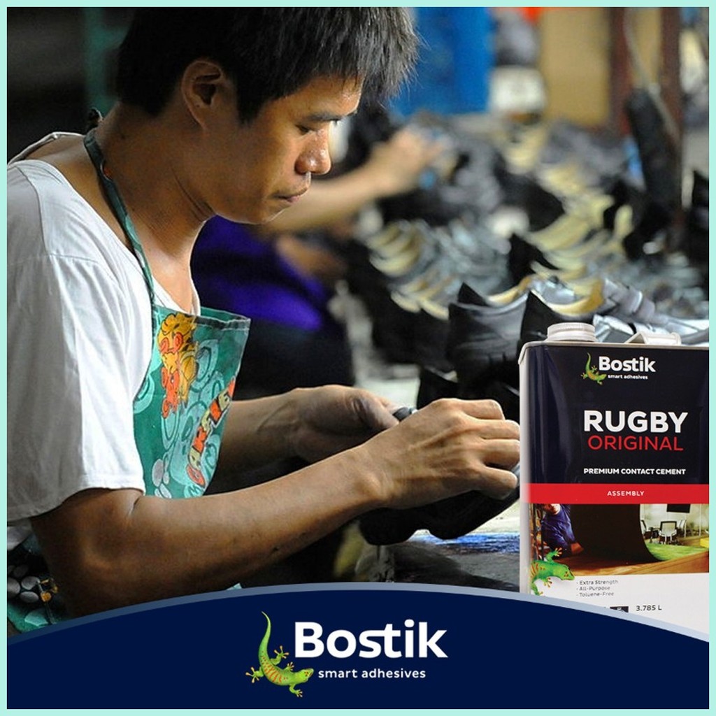 Bostik Rugby excel 4L (Bonding of rubber, leather, rubber foam, metal ...