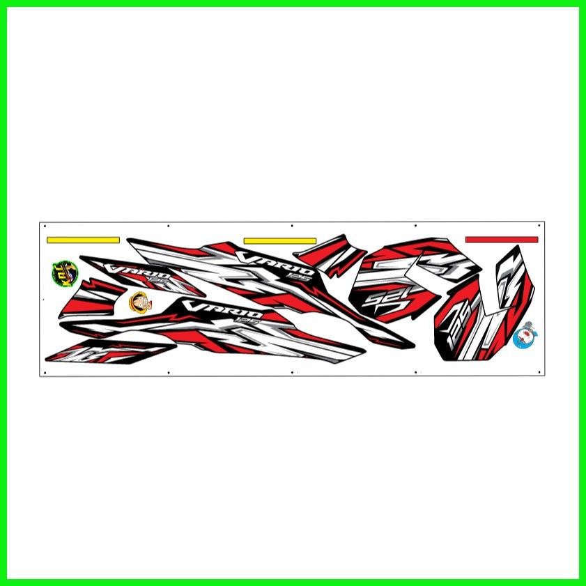 Honda Click 125i New Stripe Decals Sticker V4 V3 | Shopee Philippines