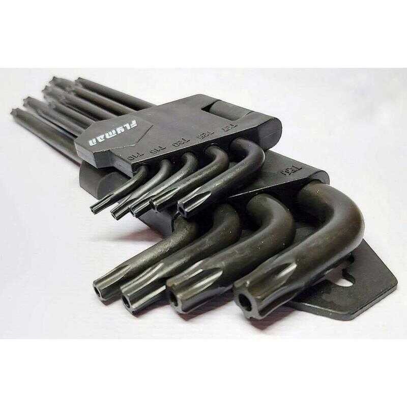 Flyman 9Pcs. Allen Wrench Set Flower Keys Ecd | Shopee Philippines
