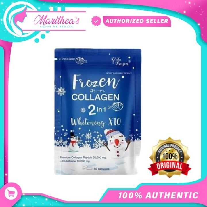FROZEN COLLAGEN With GLUTATHIONE 60 Capsules Afc Fc9 | Shopee Philippines