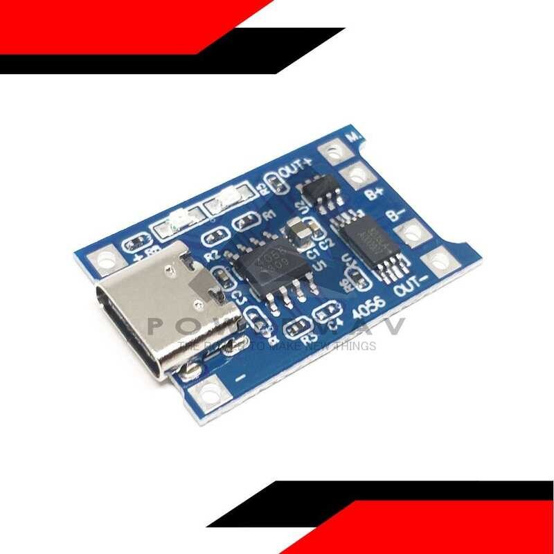 With Type C Mini USB 5V 18650 Tp4056 Lithium Battery Charger Module ...