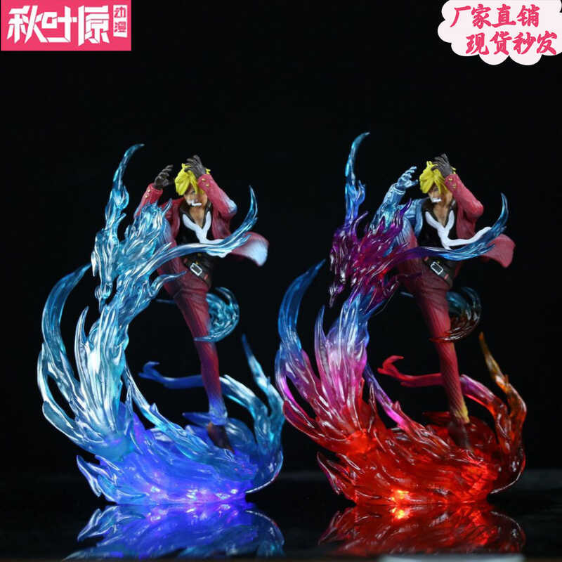 Akihabara One Piece Anime Character JK Devil Wind Foot Shape Light-Up ...
