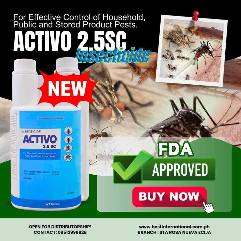 Activo 5 SC Fly Mosquito Roach Ipis Bed Bugs Surot Killer Pest Control ...