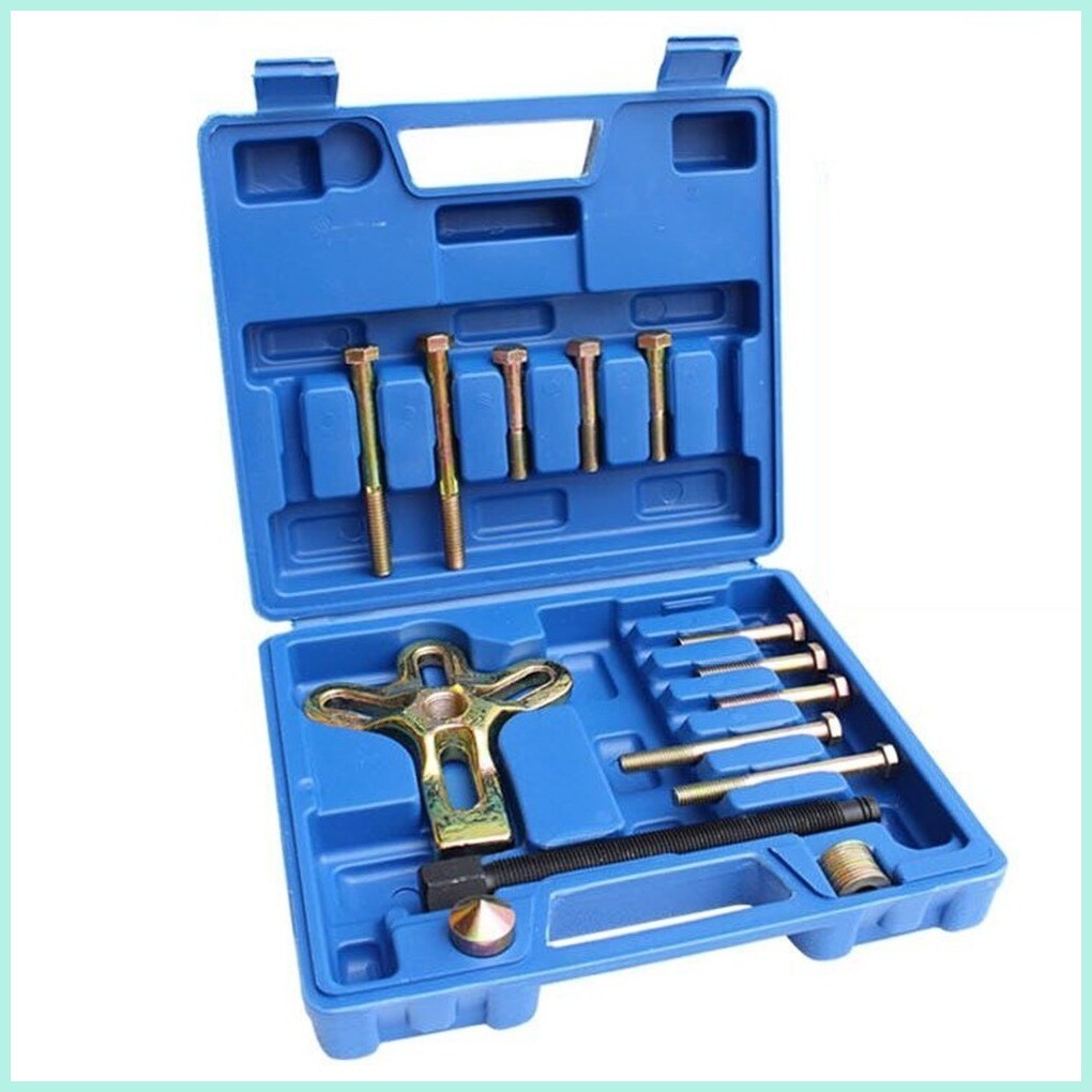 17pcs Car Steering Wheel Puller Removal ToolHarmonic Balancer Tools ...