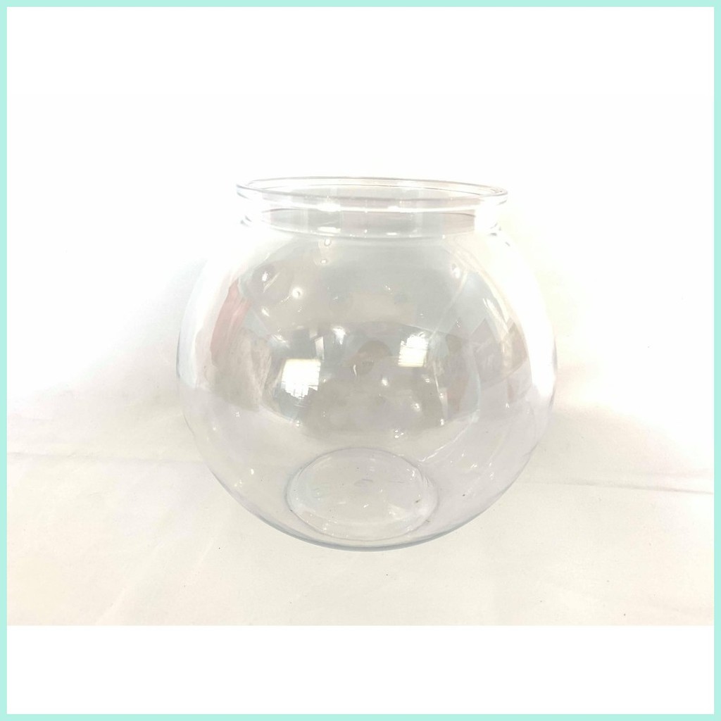 Infinity Plastic Fish Bowl (Medium) | Shopee Philippines