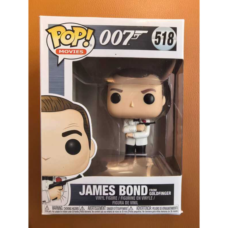 Funko Pop 007 Bond Sean Connery (White Evening Gown James Bond ...