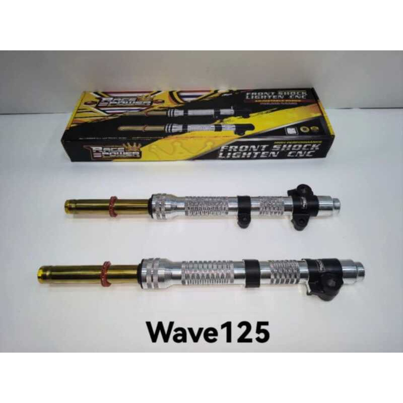 RACE POWER FRONT SHOCK MIO Mio Soulty/Wave125/Click V3 125/150/Aerox V1 ...