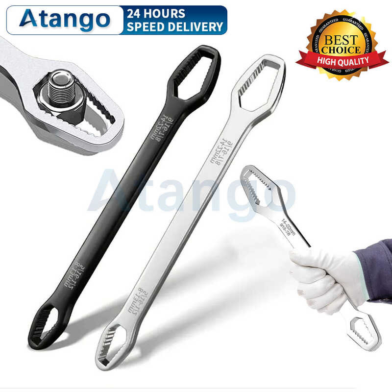 Multifunctiona Universal Wrench Double-Head Multi-Purpose Adjustable ...