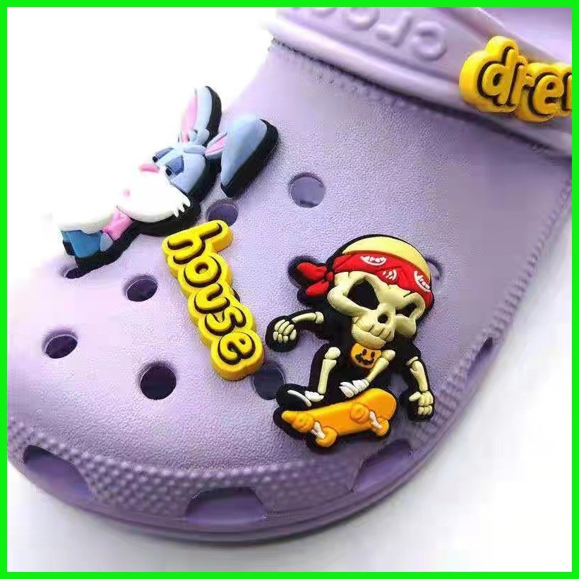 Drew House Justin Bieber 3D Jibbitz Crocs Pins for crocs (1 sets 7pcs ...