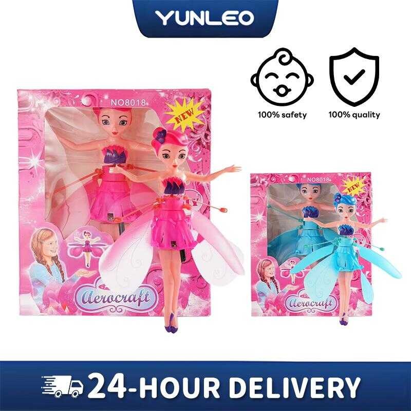 Flying Princess Doll Toy Magic Wings Infrared Sensor Control Children's ...