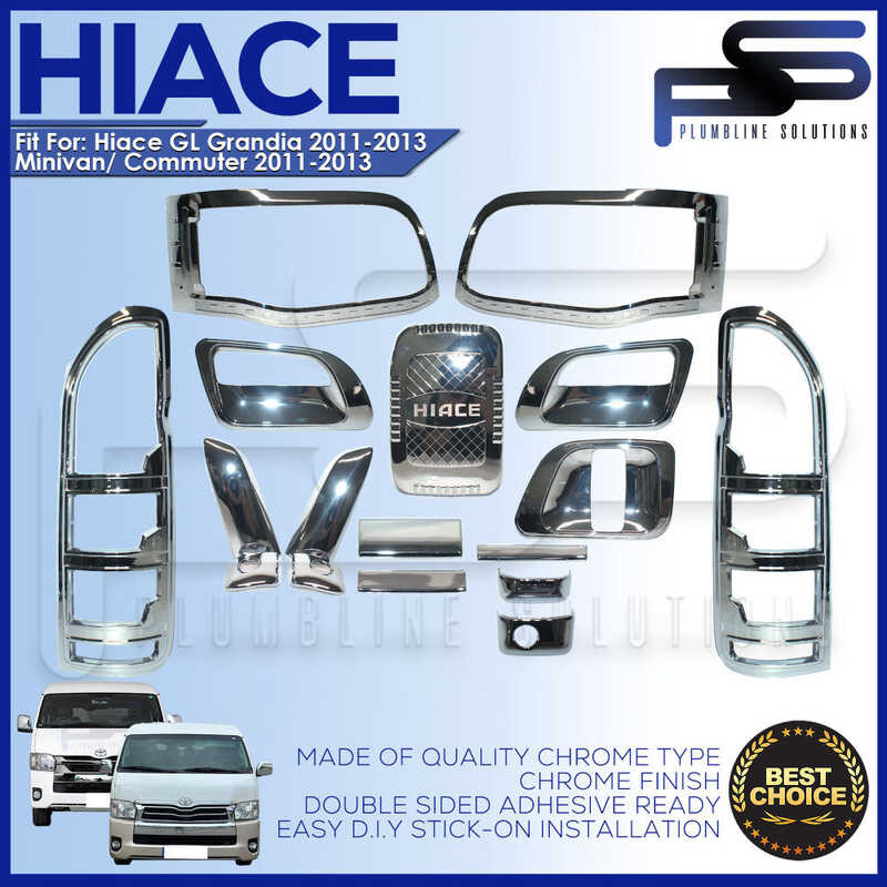 Toyota Hiace GL Grandia / Minivan / Commuter 2011 2012 2013 Chrome ...