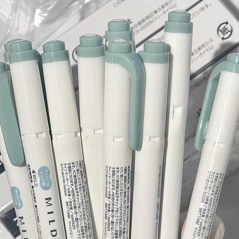 Japanese Zebra Smoky Immersive Color Highlighter for Students, Colorful ...