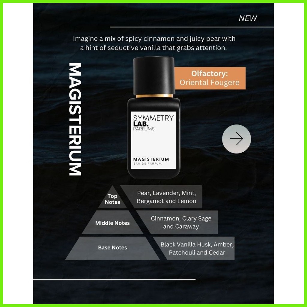 Magisterium Eau De Parfum by Symmetry Lab Parfums | Shopee Philippines