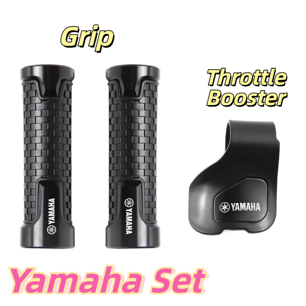 MUKA Yamaha Honda Mio Motorcycle Handle Grip & Throttle Booster Right ...