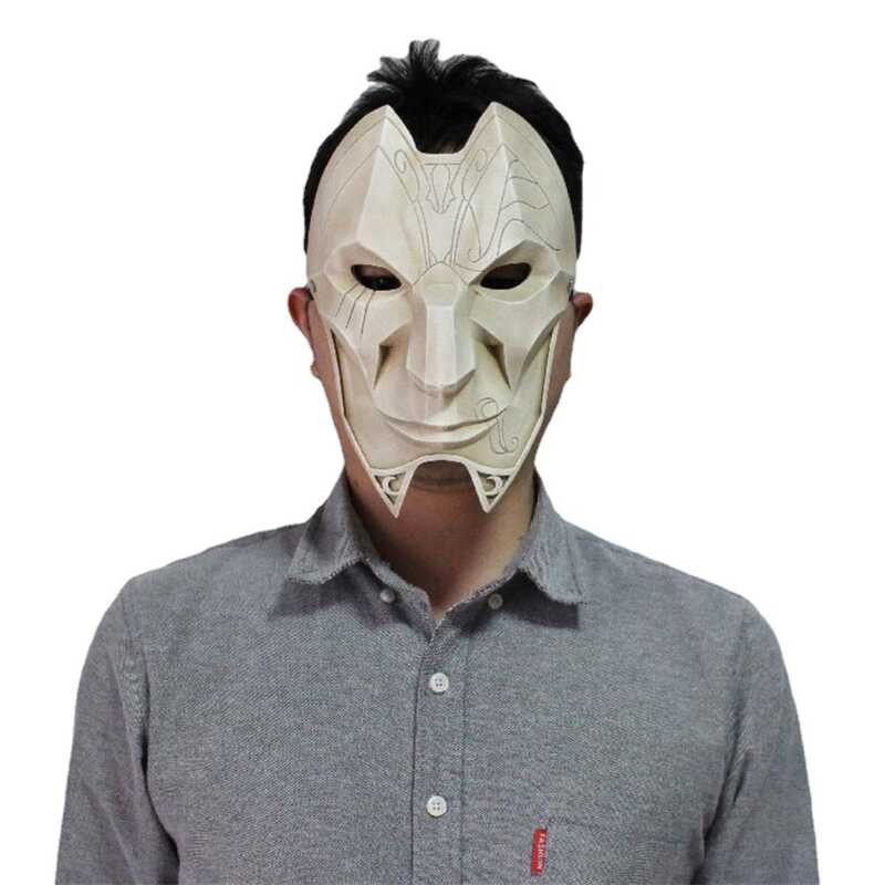 Online Mobile Game League Of Legends Jhin Resin Archer Assassin ce Mask ...