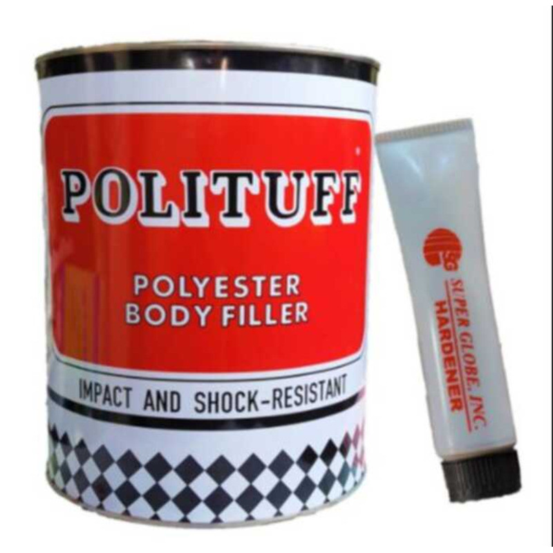 [Fs]Polituff Polyester Body Filler With Hardener(3/4 Full) 1B6 | Shopee ...