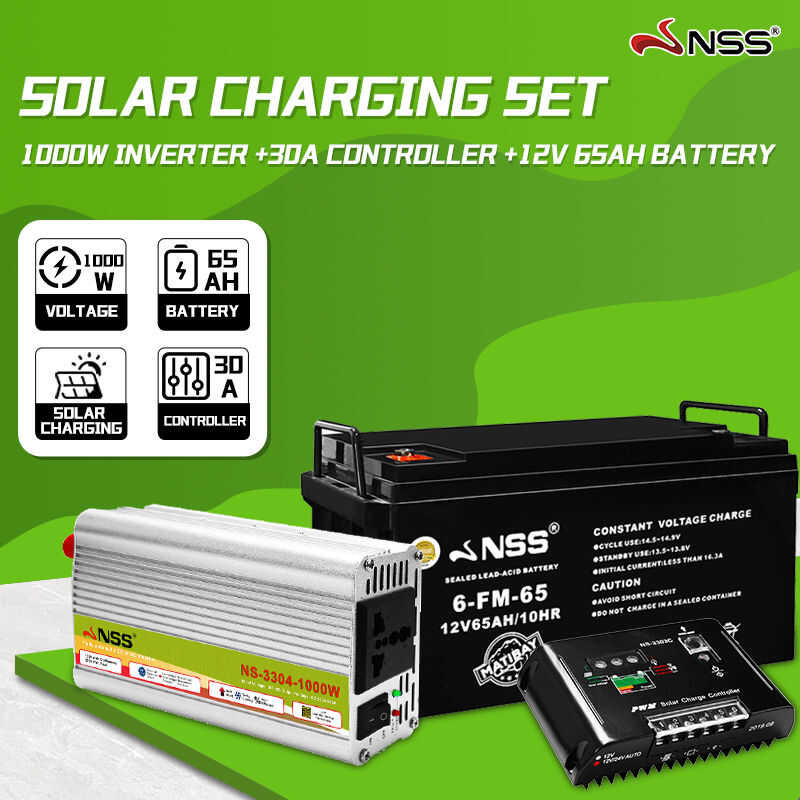 Nss 3 In 1 Solar Panel 220V Complete Set With Battery, Pure Sine Wave ...