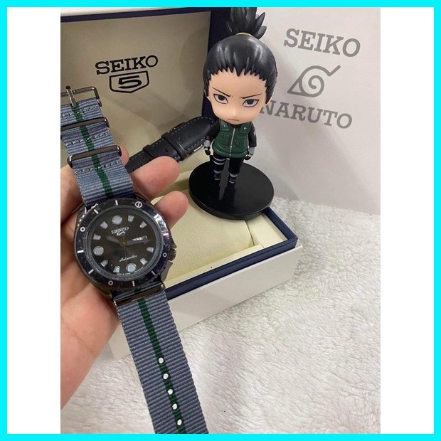 Seiko 5 Naruto watch with extra leather strap free box and paperbag ...