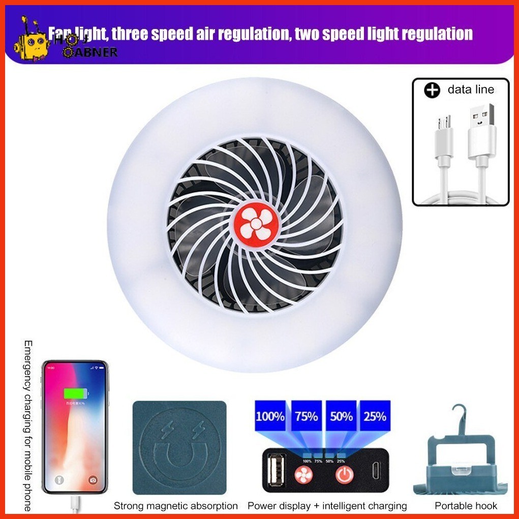 3in1 Rechargeable fan For Fan with powerbank Chargeable electric fan ...