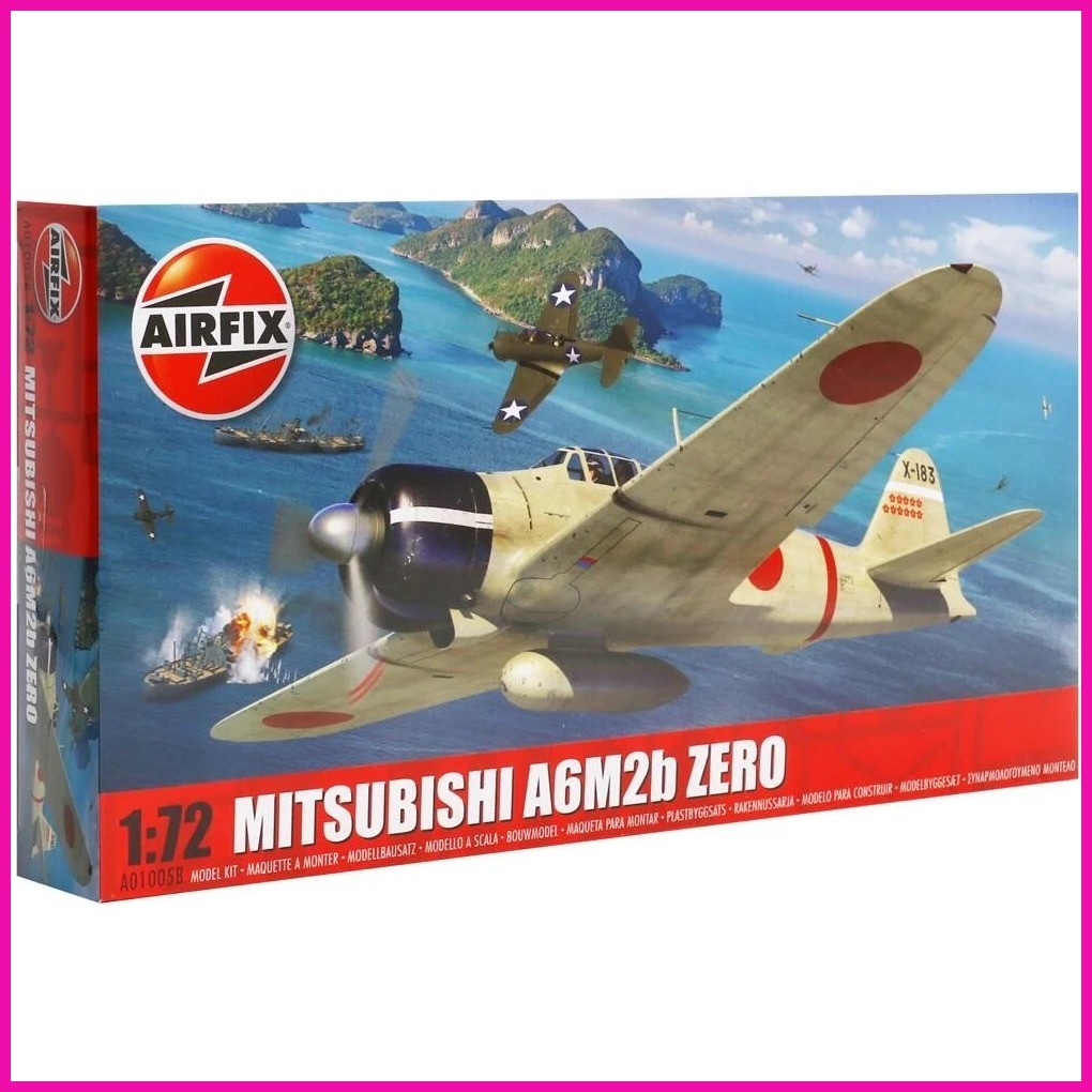 Airfix Mitsubishi A6M2b Zero Scale Model | Shopee Philippines