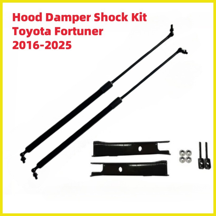 2 Pcs Hood Damper Fortuner/Hilux Revo/Conquest 2016-UP | Shopee Philippines