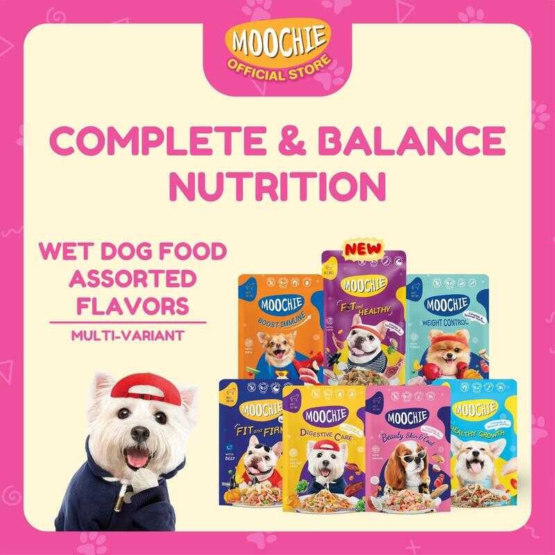 Moochie Wet Dog Food With Functional Benefits Complete & Balanced ...