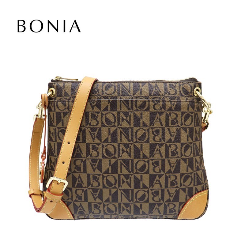 Bonia Giorgia Monogram Crossbody Bag 808525-043 | Shopee Philippines