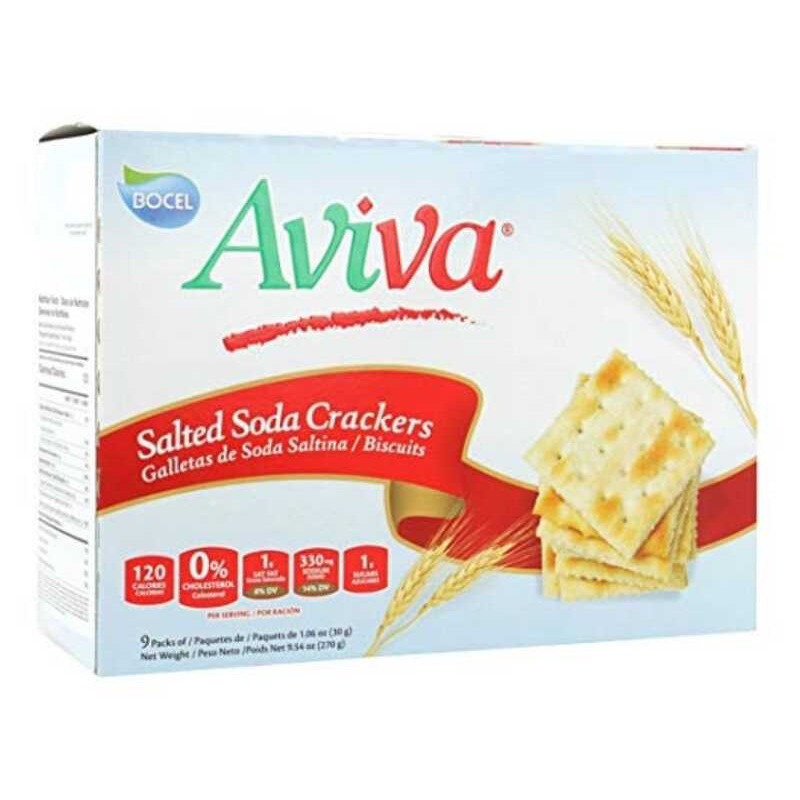 Crackers Soda Aviva Cracker Individual Fresh Packs Box Saltine Soda G ...