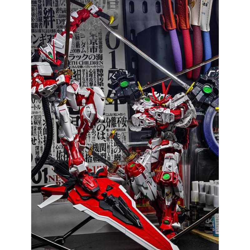 Gundam Model MG Red Heretic Snow White MGEX Strike Freedom Unicorn Unit ...