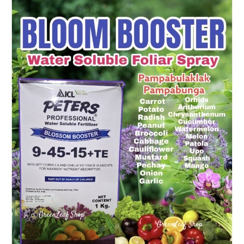 AICL PETERS BLOOM BOOSTER/FOLIAR SPRAY/ 1Kg. | Shopee Philippines